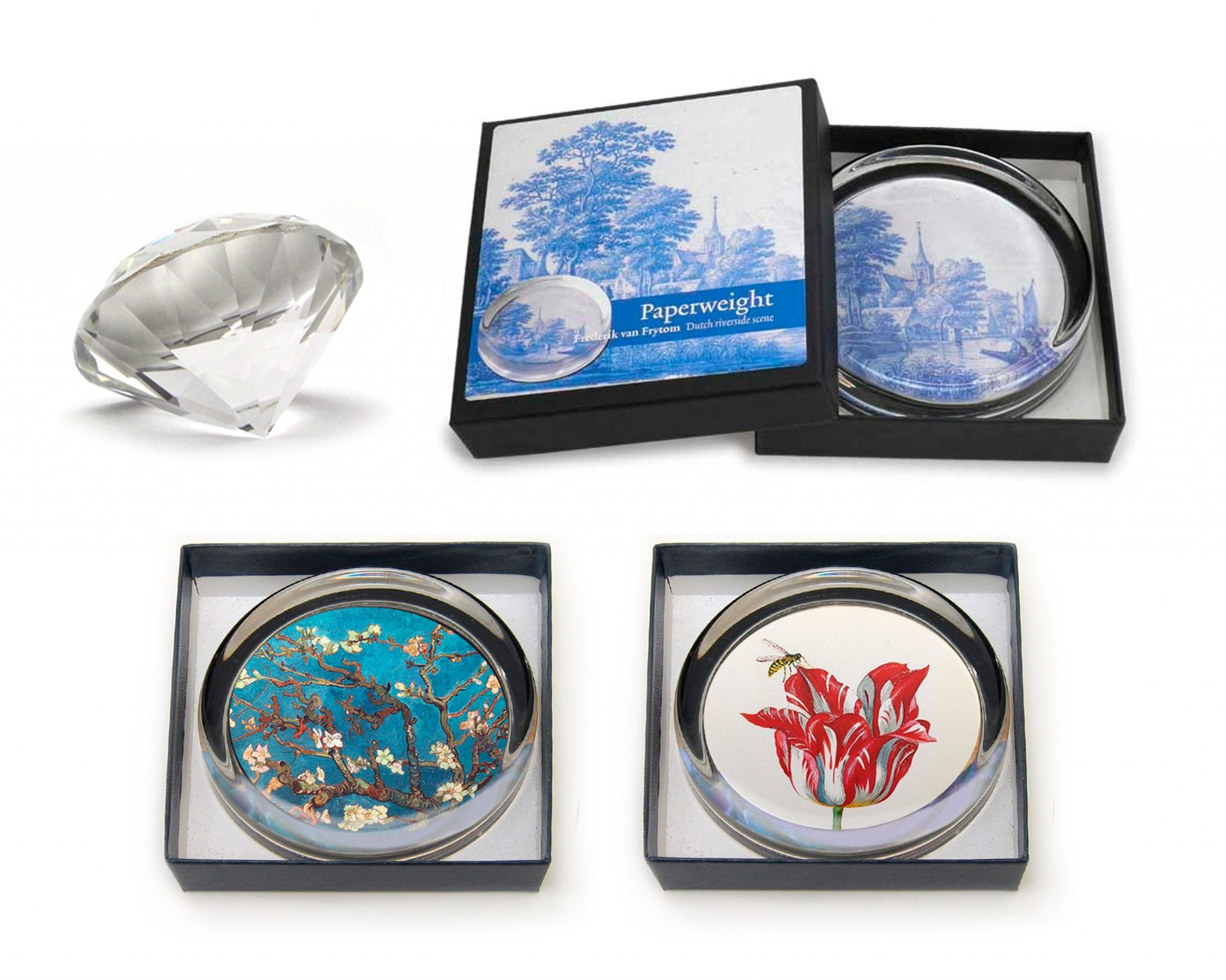 Paperweight & Glass Domes - Lanzfeld Editions Museum Merchandise